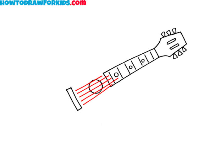 How to Draw a Guitar - Easy Drawing Tutorial For Kids