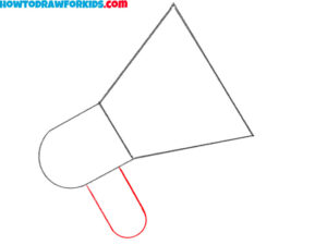 How to Draw a Megaphone - Easy Drawing Tutorial For Kids