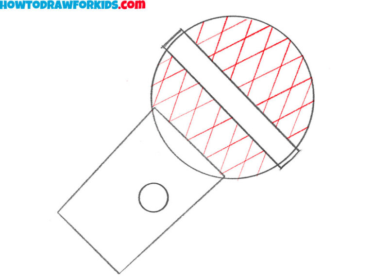 How to Draw a Microphone - Easy Drawing Tutorial For Kids