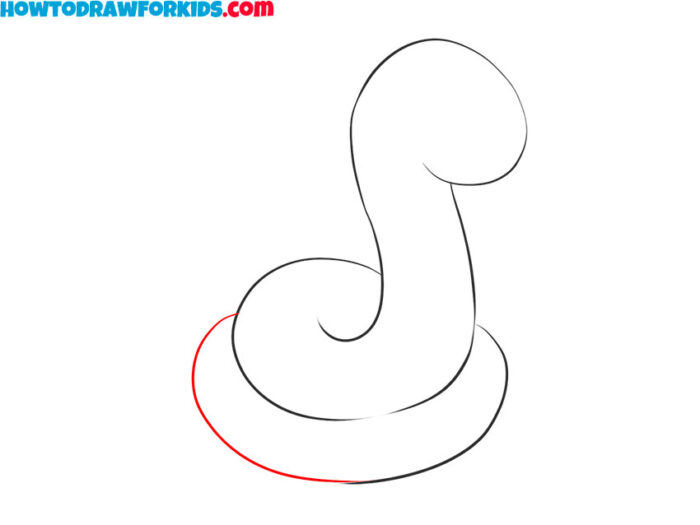 How to Draw a Rattlesnake - Easy Drawing Tutorial For Kids