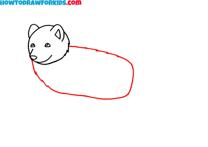 How to Draw an Arctic Fox - Easy Drawing Tutorial For Kids