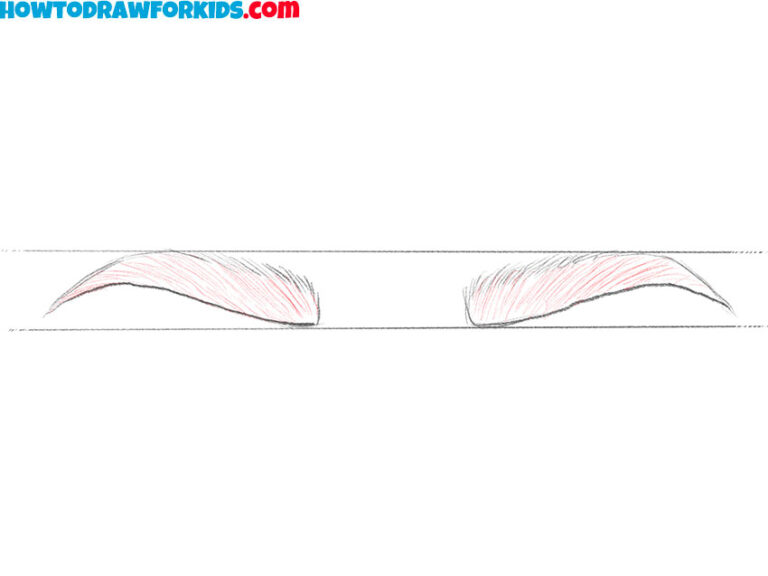 How to Draw Eyebrows - Easy Drawing Tutorial For Kids