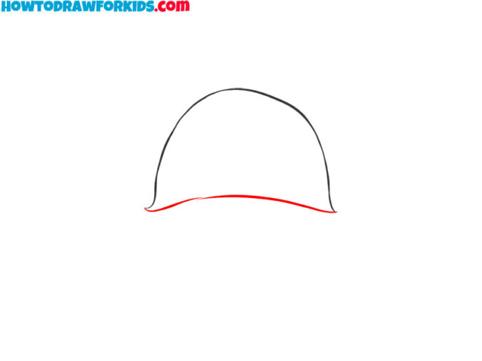 How to Draw a Helmet - Easy Drawing Tutorial For Kids