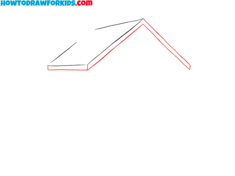 How to Draw a 3D House - Easy Drawing Tutorial For Kids