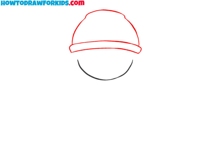 How to Draw a Firefighter - Easy Drawing Tutorial For Kids