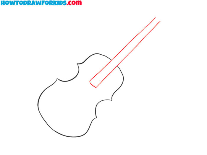 How to Draw a Violin - Easy Drawing Tutorial For Kids