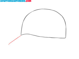 How to Draw a Baseball Cap - Easy Drawing Tutorial For Kids