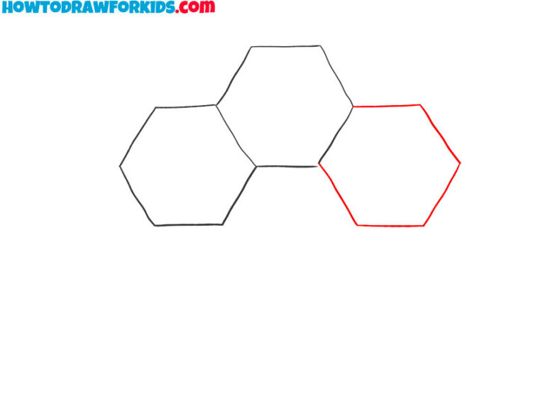 How to Draw a Honeycomb - Easy Drawing Tutorial For Kids