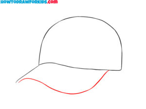 How to Draw a Baseball Cap - Easy Drawing Tutorial For Kids