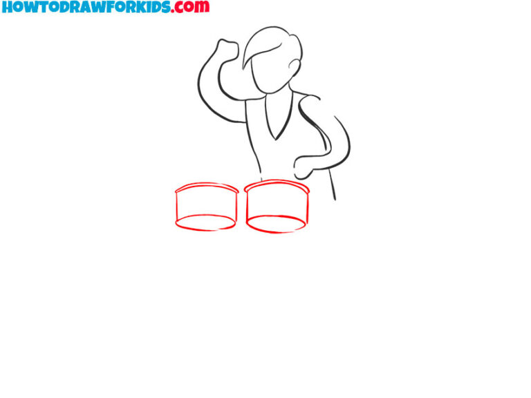 How to Draw a Drummer - Easy Drawing Tutorial For Kids