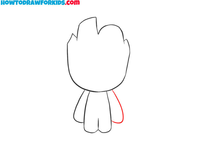 How to Draw Baby Groot - Easy Drawing Tutorial For Kids