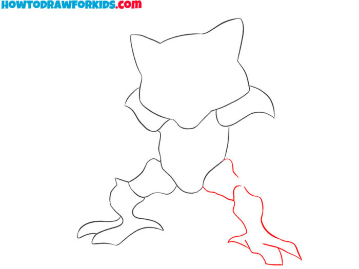How to Draw Abra - Easy Drawing Tutorial For Kids