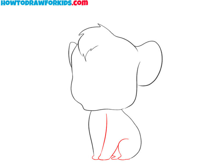 How to Draw Simba - Easy Drawing Tutorial For Kids