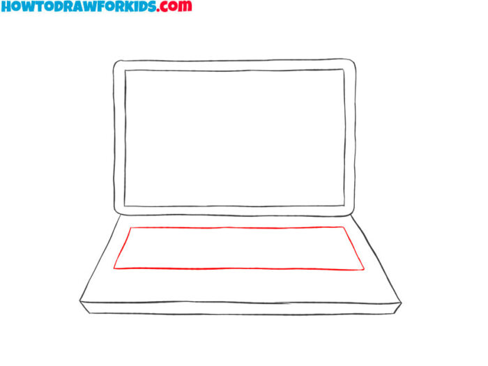 How to Draw a Laptop - Easy Drawing Tutorial For Kids