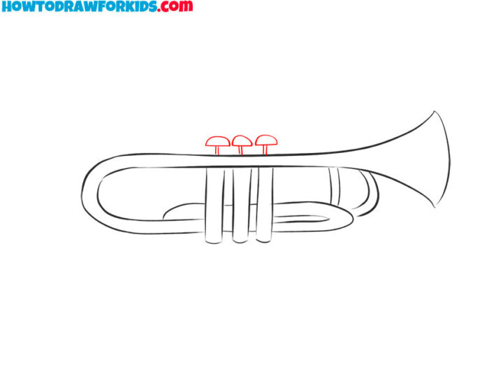 How to Draw a Trumpet - Easy Drawing Tutorial For Kids