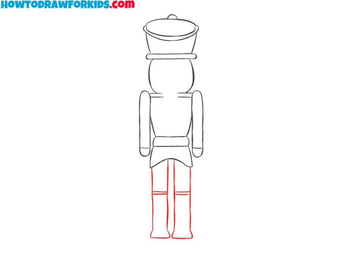 How to Draw a Nutcracker - Easy Drawing Tutorial For Kids