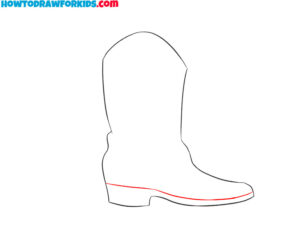 How to Draw a Cowboy Boot - Easy Drawing Tutorial For Kids