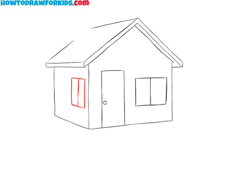 How to Draw a 3D House - Easy Drawing Tutorial For Kids