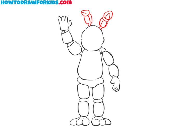 How to Draw Bonnie - Easy Drawing Tutorial For Kids