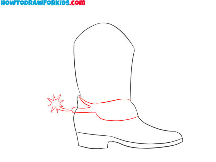 How to Draw a Cowboy Boot - Easy Drawing Tutorial For Kids