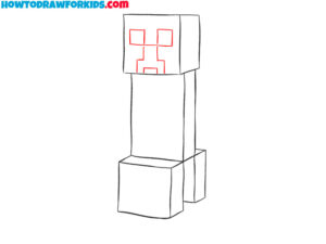 How to Draw Creeper - Easy Drawing Tutorial For Kids