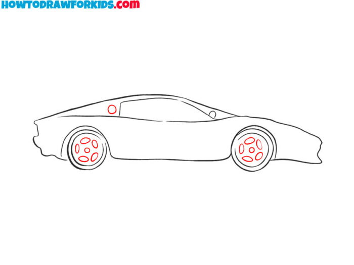 How to Draw a Ferrari - Easy Drawing Tutorial For Kids