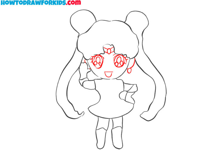 How to Draw Sailor Moon - Easy Drawing Tutorial For Kids