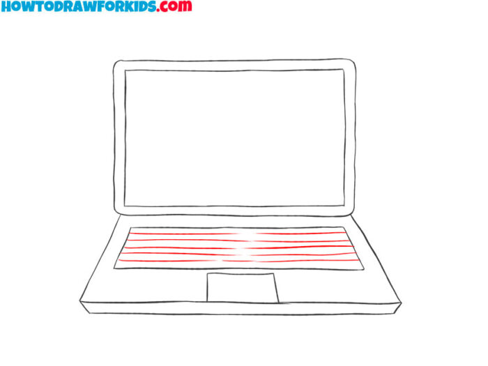How to Draw a Laptop - Easy Drawing Tutorial For Kids