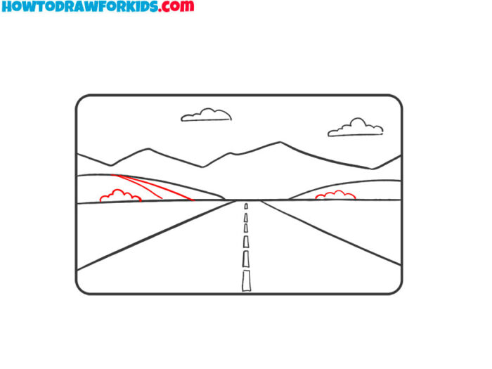How to Draw a Road - Easy Drawing Tutorial For Kids