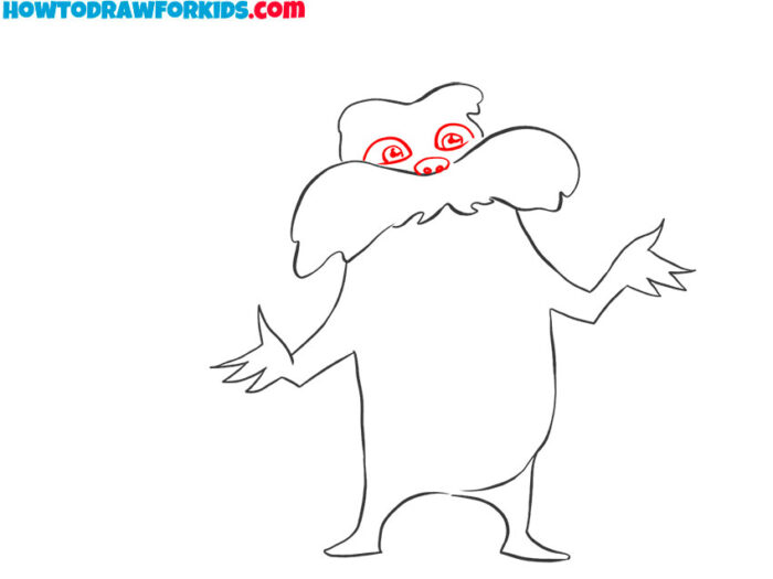 How to Draw The Lorax - Easy Drawing Tutorial For Kids