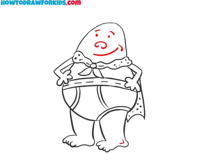How to Draw Captain Underpants - Easy Drawing Tutorial For Kids
