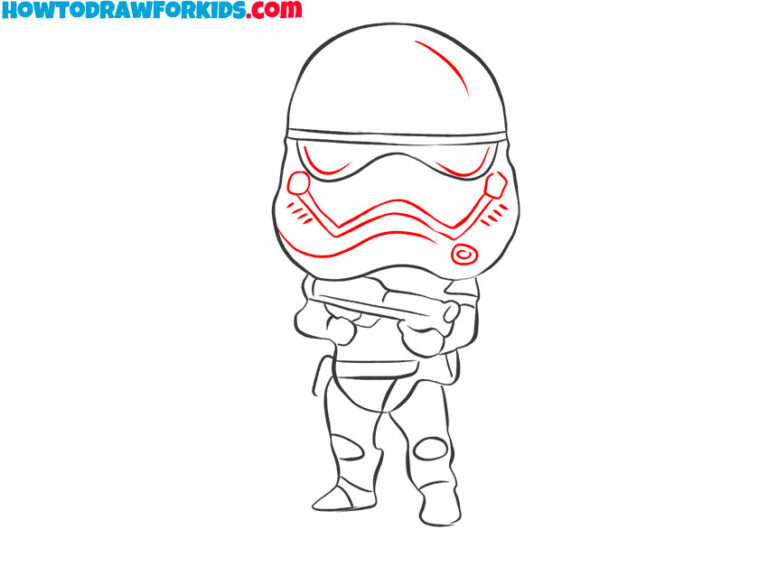 How to Draw a Clone Trooper - Easy Drawing Tutorial For Kids