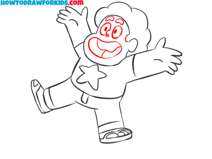 How to Draw Steven Universe - Easy Drawing Tutorial For Kids