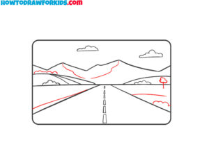How to Draw a Road - Easy Drawing Tutorial For Kids