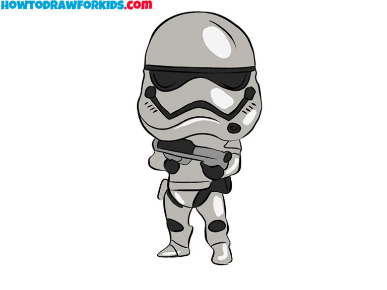 How to Draw a Clone Trooper - Easy Drawing Tutorial For Kids