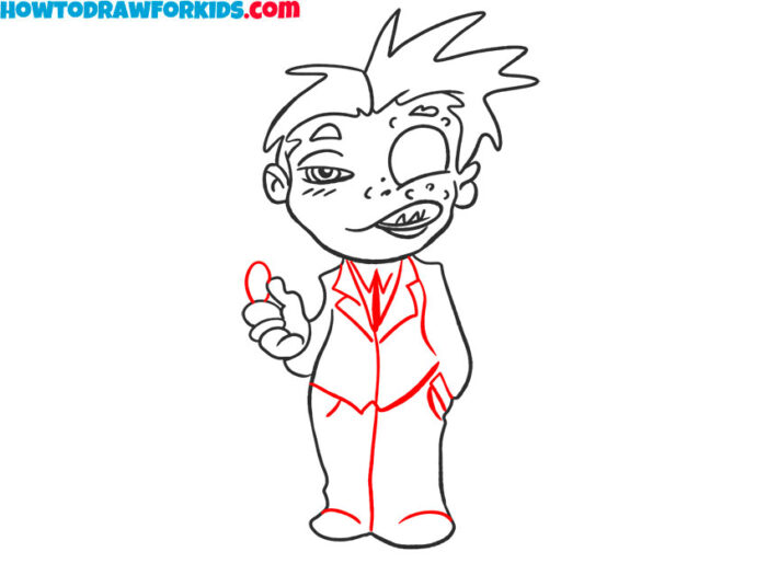 How to Draw Two-Face - Easy Drawing Tutorial For Kids