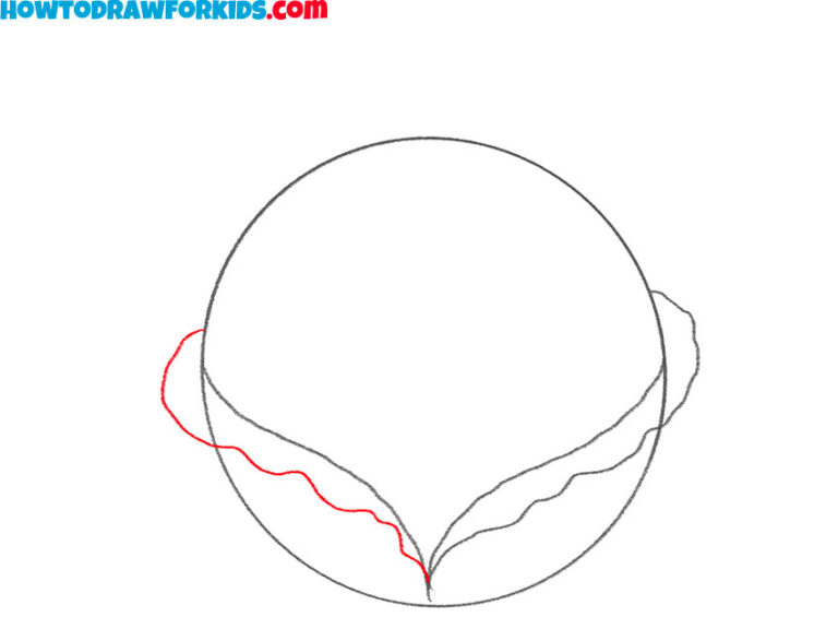 How to Draw a Cabbage - Easy Drawing Tutorial For Kids