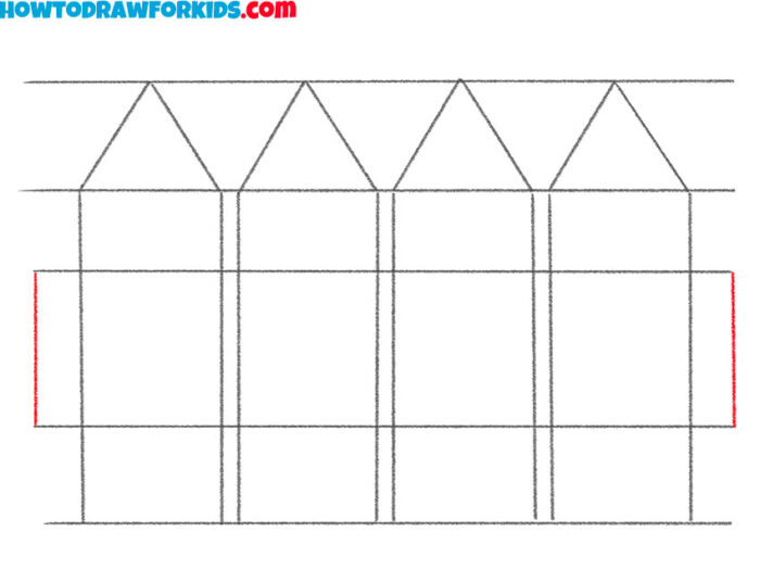 How to Draw a Fence - Easy Drawing Tutorial For Kids