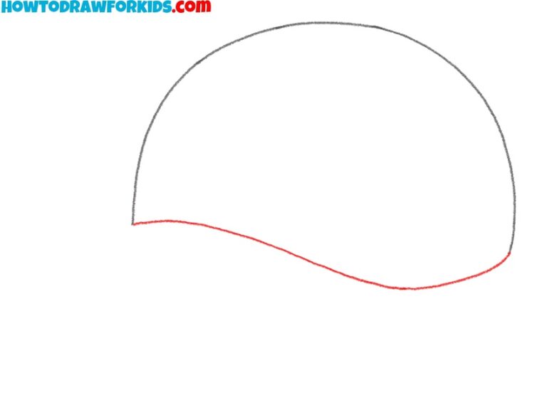 How to Draw a Baseball Cap - Easy Drawing Tutorial For Kids