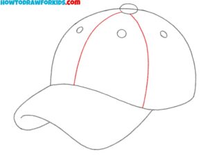 How to Draw a Baseball Cap - Easy Drawing Tutorial For Kids