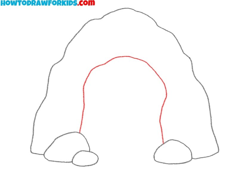 How to Draw a Cave - Easy Drawing Tutorial For Kids