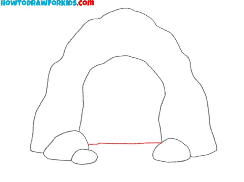 How to Draw a Cave - Easy Drawing Tutorial For Kids