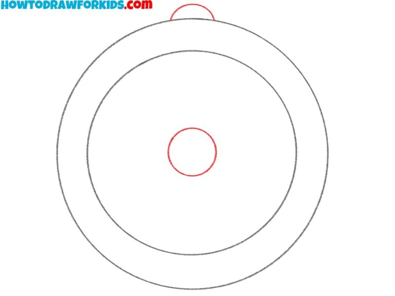 How to Draw a Compass - Easy Drawing Tutorial For Kids