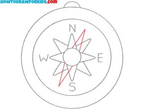 How to Draw a Compass - Easy Drawing Tutorial For Kids