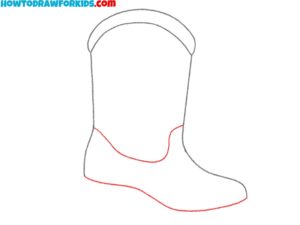 How to Draw a Cowboy Boot - Easy Drawing Tutorial For Kids
