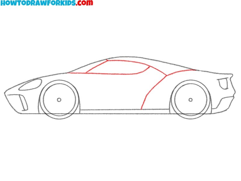 How to Draw a Ferrari - Easy Drawing Tutorial For Kids