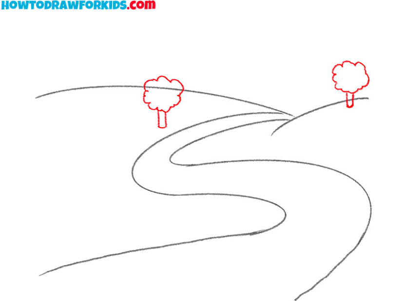 How to Draw a Road - Easy Drawing Tutorial For Kids