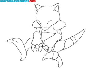 How to Draw Abra - Easy Drawing Tutorial For Kids