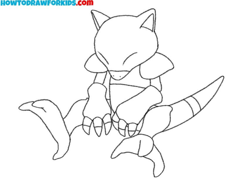 How to Draw Abra - Easy Drawing Tutorial For Kids