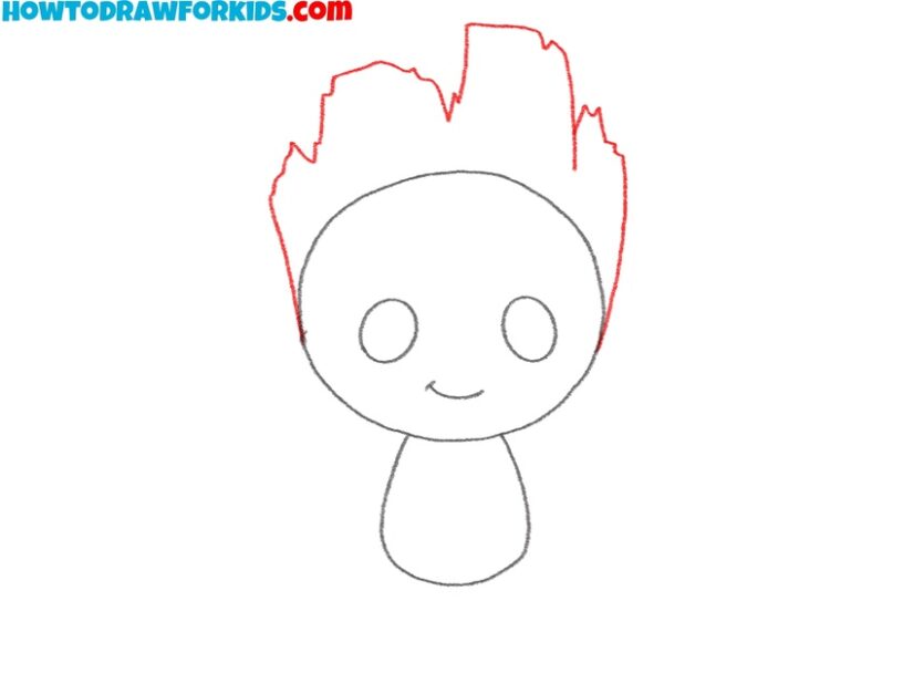 How to Draw Baby Groot - Easy Drawing Tutorial For Kids